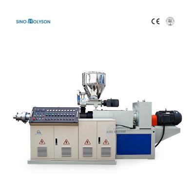 China HSJZ-65/132 Multifunctional 37kW Conical Twin Screw Extruder PVC for sale
