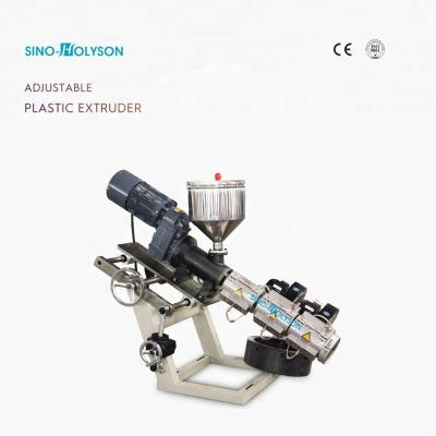 China Central Height Adjustable PVC Plastic Extruder At 75 Rpm for sale