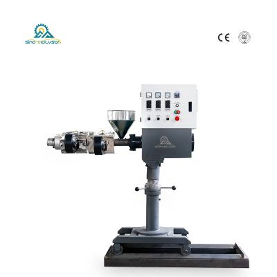 China 1.1kw Plastic Mini Plastic Lab Extruder With 25mm Screw Diameter for sale