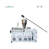 China 42 Rpm Plastic Conical Twin Screw Extruder 380V 50HZ 3 Phase for sale