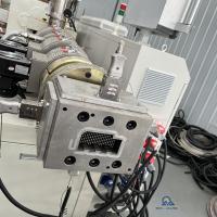 China Manufacturing Plant WPC Door Profile Extrusion Line 22-25m * 2.5m * 2.5m at Competitive for sale