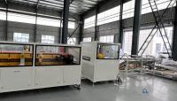 China Manufacturing Plant WPC Door Profile Extrusion Line 22-25m * 2.5m * 2.5m at Competitive for sale