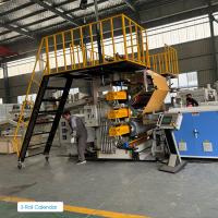 China Customized PVC Artificial Marble Sheet Production Line with 380V 50HZ 3Phase Power for sale