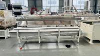 China 6000 KG Capacity 30kW Power WPC PVC Louver Panel Production Line for 380V 50HZ 3Phase Voltage Customized for sale
