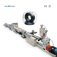 China 11kw HDPE Electric Pipe Making Machine For Flexible Tube Manufacturing for sale