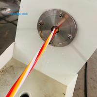 China 75 rpm Single Screw Extruder PLA Straw Making Machine 7.5kw for sale