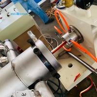 China 75 rpm Single Screw Extruder PLA Straw Making Machine 7.5kw for sale