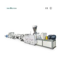 China 2-15m/Min U-PVC/C-PVC/PVC Pipe Making Machine Diameter 20-110mm From Sino-Holyson for sale