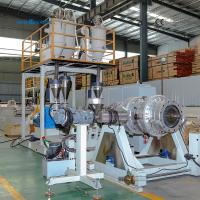 China ABC 3 Layers HDPE/PP Pipe Making Machine For HDPE Water Supply Pipe 110-350mm for sale
