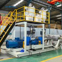 China ABC 3 Layers HDPE/PP Pipe Making Machine For HDPE Water Supply Pipe 110-350mm for sale
