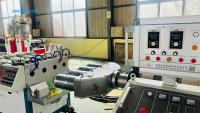 China Double Screw 16-32mm Electrical Conduit PVC Pipe Making Machine for sale