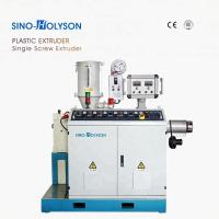 China 12-32mm PVC Corrugated Pipe Making Machine 38CrMoALA Screw for sale