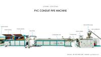 China Automatic Four Cavity PVC Pipe Maker Machine 150-250Kg/H for sale