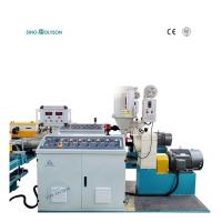 China HSJ-65 PA Nylon 6/66 Flexible Corrugated Pipe Manufacturing Machine With 75 Rpm Screw Speed for sale