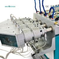 China HSJZ-65/132 4 Cavity PVC Electric Conduit Pipe Making Machine 100-200kg/H for sale
