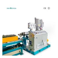 China 15kW Single Screw Extruder PVC HDPE PP Corrugated Pipe Making Machine for sale