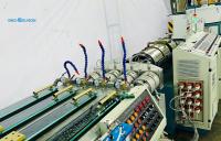 China 22kw PVC Conduit Pipe Making Machine Electric Four Cavity for sale