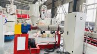 China Multi Functional Flexible Single Screw PVC Pipe Hose Extrusion Machinery With 15 KW Power for sale