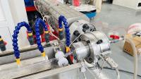 China Transparent PVC Garden Hose Making Machine Water Pipe Single Screw Pipe Extruder Machinery for sale