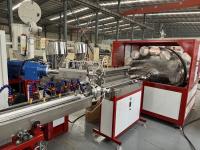 China High Output 3 Layer PVC Fiber Reinforced Hose Pipe Extrusion Line Plastic Machine/PVC Garden Hose Pipe Making Machine for sale