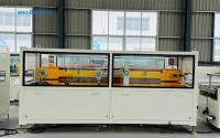China sino holyson HSJZ-65-132 37kw Motor Power WPC Door Frame Production Line / WPC PVC Wooden Door Frame Making Machine for sale
