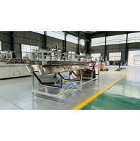 China 37kw Twin Screw Extruder WPC Solid Door Frame Extrusion Line for sale