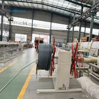 China PE / PP Automatic Double Station Pipe Coiler Machine For HDPE Irrigation Pipe Production Line 20-63mm for sale