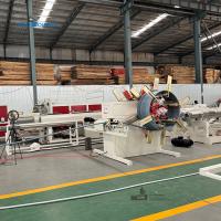 China PE / PP Automatic Double Station Pipe Coiler Machine For HDPE Irrigation Pipe Production Line 20-63mm for sale