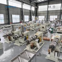 China HSJZ-65/132 Conical Twin Screw Extruder Machine 37kw 150-250kg/hr for sale