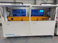 China Siemens Beide Motor And 65/132mm Screw Diameter PVC Window Profile Production Line For Smooth Production for sale
