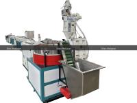 China Sinohs Round Inlaid Drip Irrigation Pipe Making Machine / Drip Irrigation Pipe Extruder Machine for sale