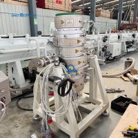 China Sinohs 75/250mm HDPE Pipe Making Machine PE Production Line Extruder For Plastic Pipes / PE Pipe Making for sale