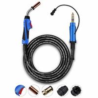 China M25 MIG Welding Torch Assembly 60 Amps 3m Cable Euro Torch for 0.8-0.9mm Wire for sale