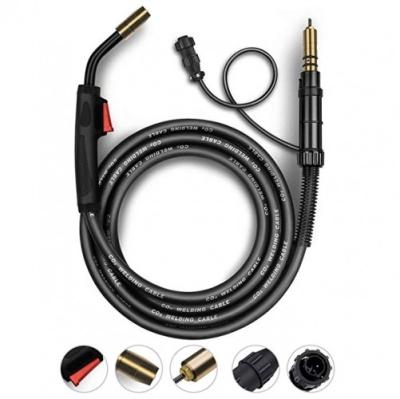China M15 Torch Welding Equipment Spare Parts 4.6m Cable 1.2mm Wire Dia 100A CO2 for sale
