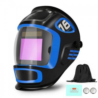 China Black Auto Darkening Welding Helmet for ARC MIG TIG Cutting 10 Year Lifespan for sale
