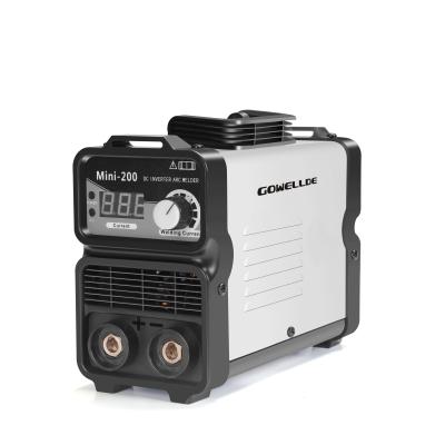 China Mini ARC200 DC Inverter Welder 220V 4.1KVA 2.5mm Rod IGBT Portable for sale