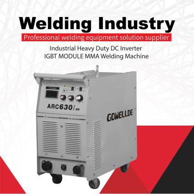 China IGBT Inverter MIG MMA Welder 380V AC DC Pulse Portable Welding Machine 630A for sale