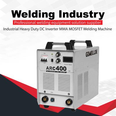 China 380V 330A DC Inverter Mosfet Portable MMA Arc Welding Machine ARC400 for Industrial Use for sale