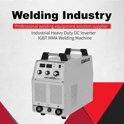China Digital IGBT Inverter ARC MMA Welder 400A 3-Phase 380V Industrial Stick Welding Machine for sale