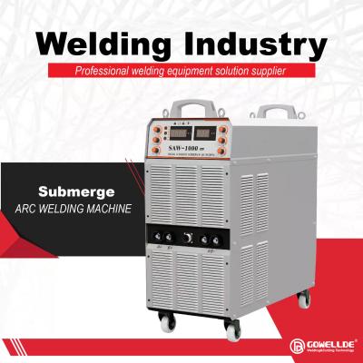 China GOWELLDE SAW1000 Automatic Submerged Arc Welder AC380V 1000A IGBT Inverter for sale