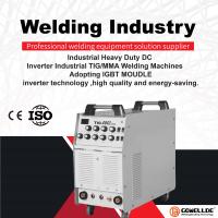 China Industrial DC Inverter TIG MMA Welder 380V 380A IGBT Module Heavy Duty Stick Welder for sale