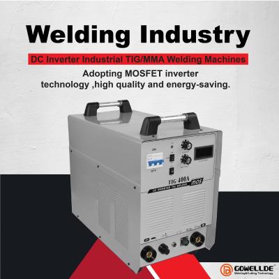 China Inverter Based TIG Welding Machine 360A AC380V Stick MMA Welder MOSFET Energy Saving for sale