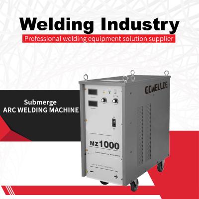 China GOWELLDE MZ1000 Submerged Arc Welding Machine 1000A IGBT Inverter SAW 60Hz for sale