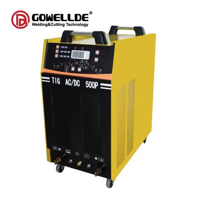China TIG500P AC DC Portable IGBT Inverter Welding Machine 380V 480A Pulse TIG MMA for sale
