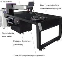 China Hand-Held Tabletop Dual-Purpose Laser Welding Machine 300W 500W ND YAG 1064nm for sale