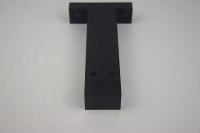 China Precision CNC Machined Steel Blacken T-Shape Part for Automation Equipment 12 Years Experience for sale