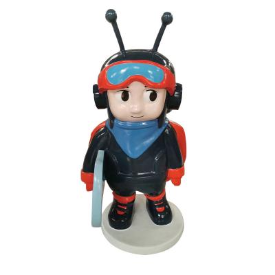 China Tempered Resin Action Figure 3D Printing Prototype Service Hand Painting for sale