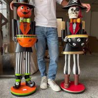 China ODM SLA 3D Printing Service Skeleton Pumpkin Home Decoration 0.05mm Tolerance for sale