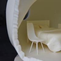 China SLA 3D Printing Service for Portrait Sculpture Sanding Finish 0.05mm Layer Height for sale
