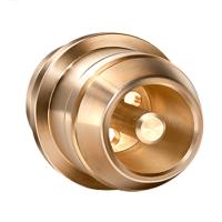 China Brass Red Copper 5 Axis CNC Machining Service Electropolishing for sale